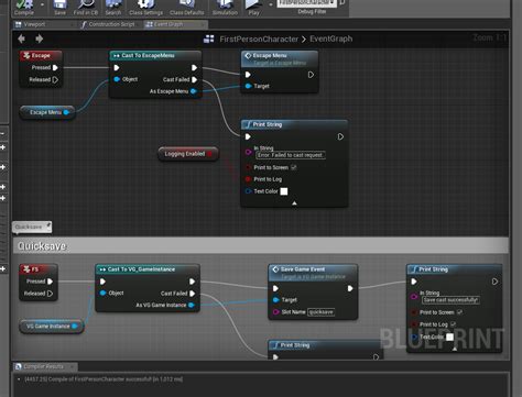 Some Issues With Casting And Ui Blueprint Epic Developer Community
