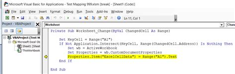 solved update document property based on excel cell value experts