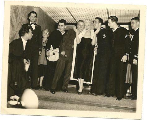Celebrity Gallery Marilyn Monroe 1955 Uss Bennington