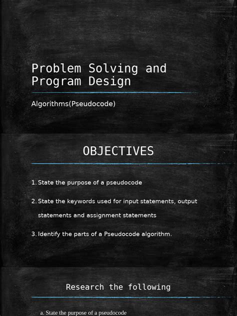 4 The Pseudocode Algorithm Pdf Algorithms Computer Science