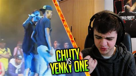 Chuty Vs Yenky One Lfp Perú 2018 ReacciÓn Hugo Youtube