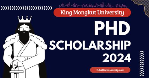 King Mongkuts University Of Technology Thonburis Phd Scholarship 2024
