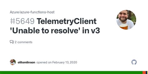 Telemetryclient Unable To Resolve In V3 · Issue 5649 · Azureazure Functions Host · Github