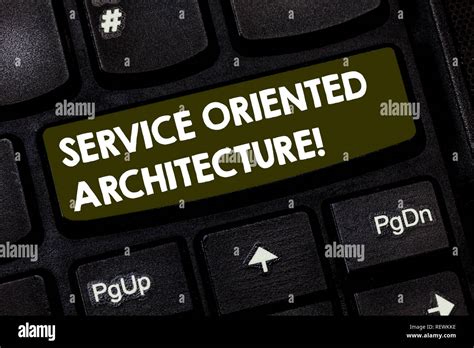 Writing Note Showing Service Oriented Architecture Business Photo Showcasing Central Interface