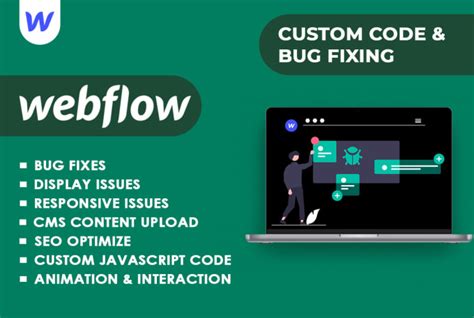 Fix Webflow Bugs Issues Animations Responsive Layout And Cms