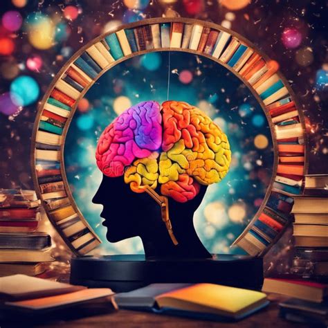 Ai Generated Illustration Of A Brain And Books Representing Education