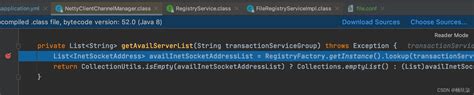 can not get cluster name in registry config ‘service vgroupmapping xx