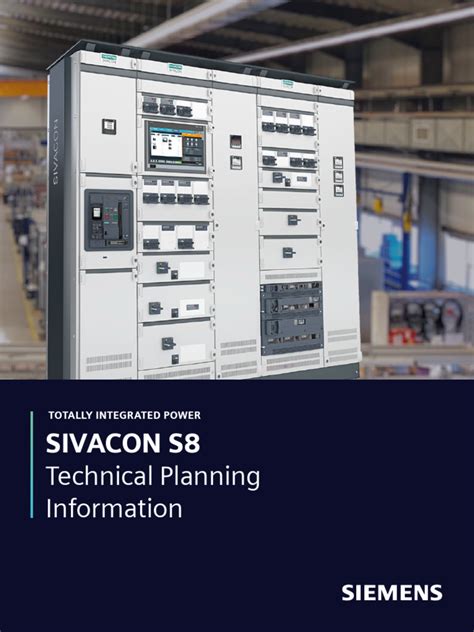 Planning Manual Sivacon S8 2022 06 En Final Pdf Electric Power Distribution Manufactured Goods