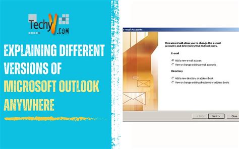 Explaining Different Versions Of Microsoft Outlook Anywhere
