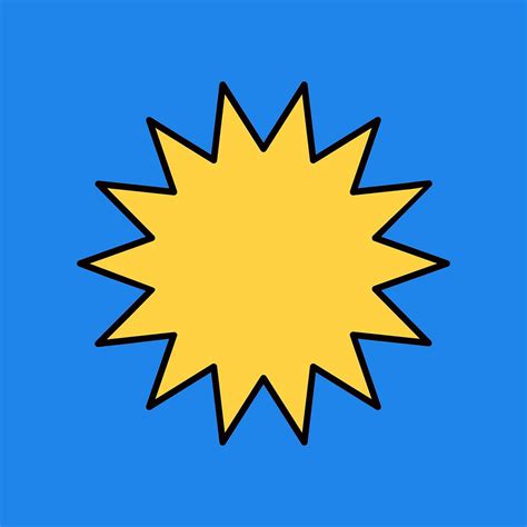 Starburst Shape Free Photo Illustration Rawpixel