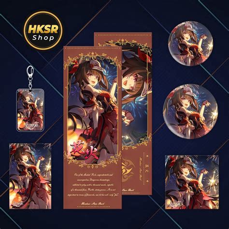 Bộ 6 Món Honkai Star Rail Jingliu Dan Heng Hanabi Kafka Ruan Mei
