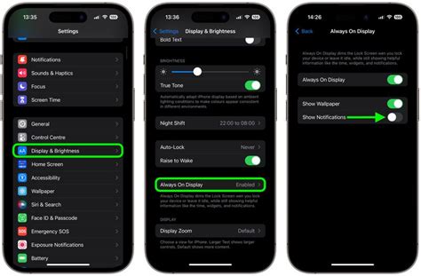 Iphone 14 Pro How To Hide Notifications When Always On Display Is Enabled Macrumors