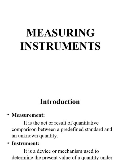 Chapter 2 Measuring Instrument Pdf Inductor Electrical Engineering