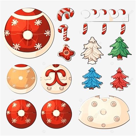 크리스마스 공의 일부를 잘라서 접착제로 붙이고 교육용 어린이 게임 인쇄 가능한 워크시트 자르고 붙이다 키즈 워크시트 아이 퍼즐 Png 일러스트 및 이미지 에 대한 무료