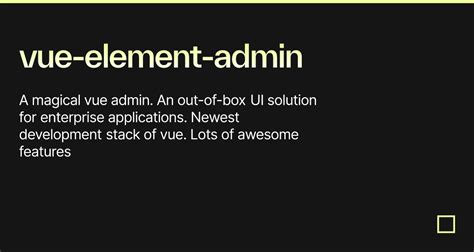 Vue Element Admin Codesandbox