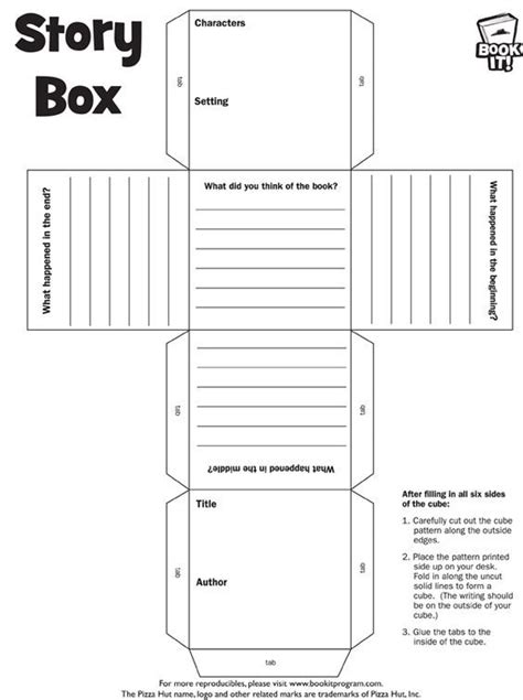 Character Cube Template