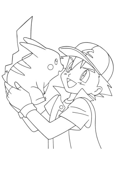 [hot] 850 Tranh Tô Màu Pikachu đẹp Dễ Thương Cho Bé