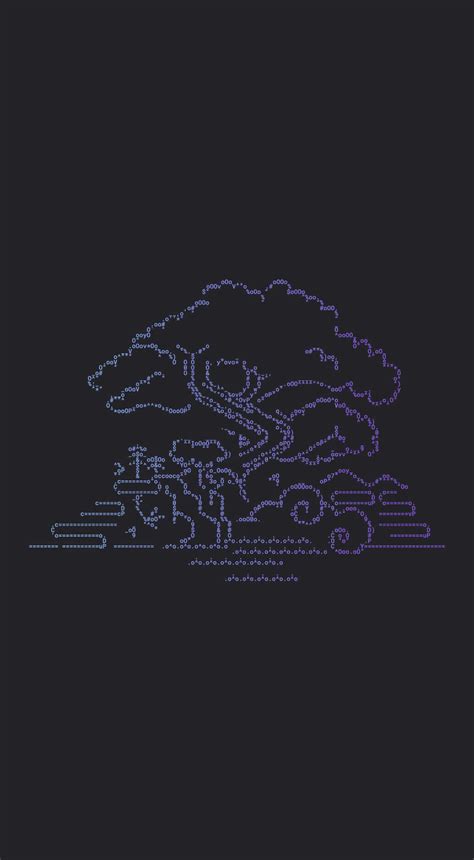 Download A S C I I Art Tree Coding Concept Wallpaper