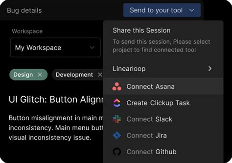 integrate with project tools