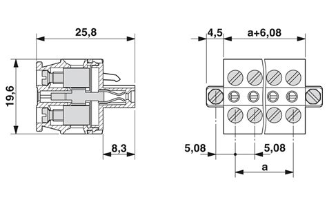 Tvmstb 2 5 8 Stf 5 08 Pcb 插拔式连接器 1719150 Phoenix Contact
