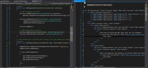 Resharper Text Colors In Corerazor Views Bland Stack Overflow