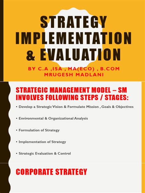 Chapter 5 Strategy Implementation Evaluation Pdf