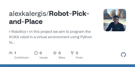 Github Alexkalergis Robot Pick And Place Robotics The Objective Of This Project Is To