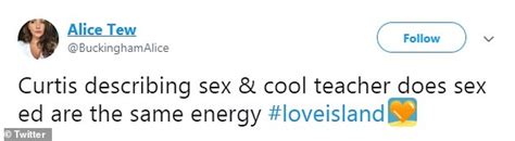 Love Island Fans Are CONVINCED Maura And Curtis Had Sex Daily Mail Online