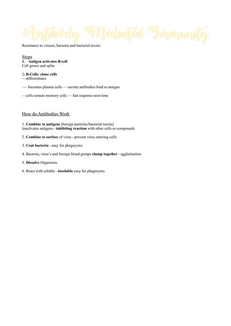 Human Biology Notes Humb1000 Human Structure And Function Curtin Thinkswap