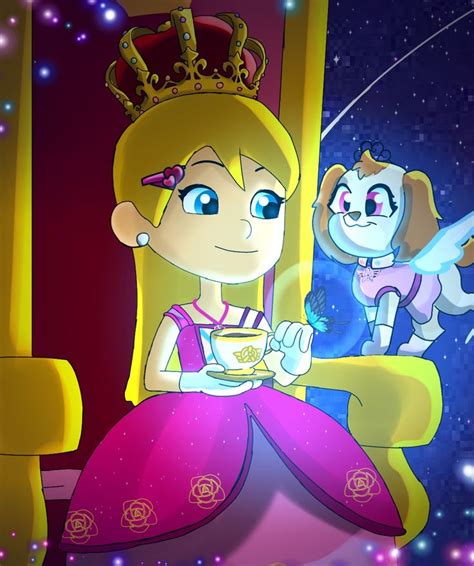 Katie And Skye Paw Patrol My Fan Art Paw Patrol Characters Skye Paw