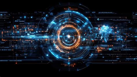 Global Network Visualization Stock Illustration Illustration Of Intelligence Online 365502056