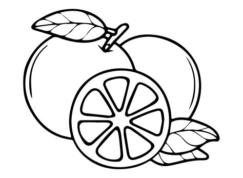 40 Oranges Coloring Pages Free Printable Pdf And Online Coloring