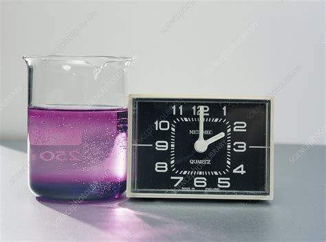 Diffusion Of Potassium Permanganate Stock Image A Science Photo Library