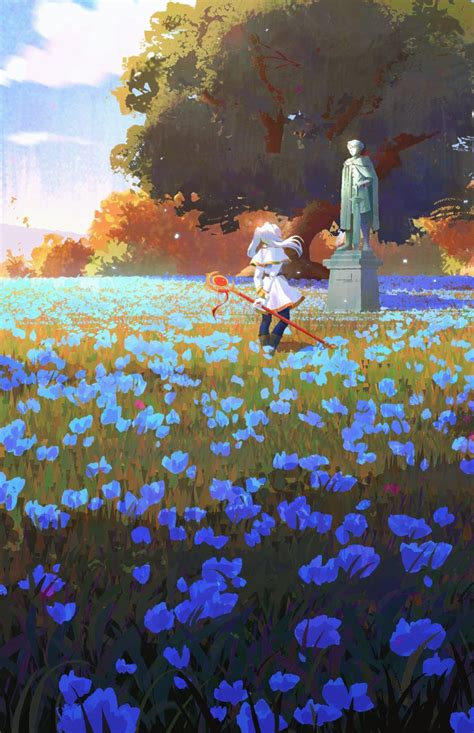frieren and himmel sousou no frieren drawn by poupee capo sung