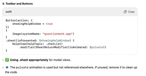 using chatgpt alongside xcode