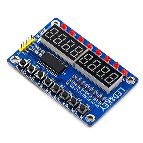 Tm1638 Modülü Anahtar Ekran Avr Arduino 8 Bit Dijital Led Kartı Uygun Fiyatıyla Satın Al Havya