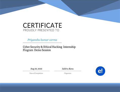 Priyanshu Kumar Verma On Linkedin Edureka Ethicalhacking Edureka