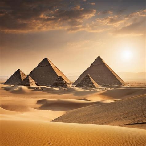 Premium Ai Image Sands Of Time Exploring Egypts Majestic Pyramids