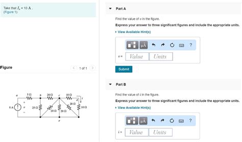 Solved Take That I Figure A Part A Find The Value Chegg Com