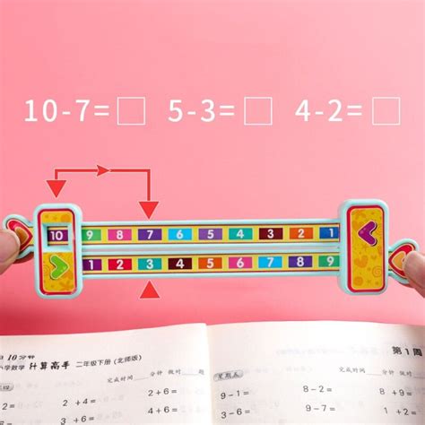 Digital Decomposition Ruler Addition Subtraction Math Teaching Aids For Home Drafting Supplies