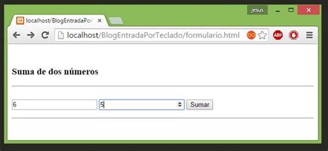 Entrada De Datos Por Teclado En Php Obtenidos Desde Un Formulario Html