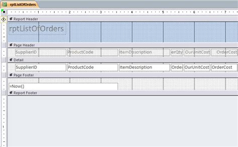 How To Clean Up Reports In Microsoft Access SkillForge