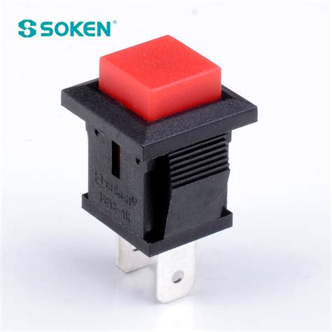 Rectangular Push Button Switch China Ningbo Master Soken Electrical