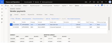 Excel 템플릿과 함께 Er 구성을 재사용하여 Word 형식으로 보고서 생성 Finance And Operations