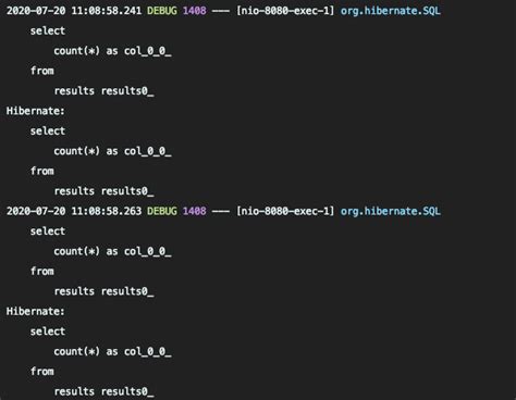 Spring Two Request To Get Count Of Rows In Database Jpa Stack Overflow