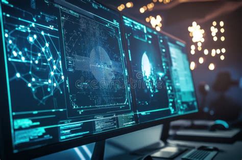 Advanced Data Visualization On Multiple Screens In A Modern Tech