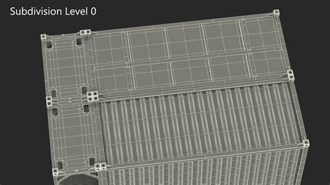 Multi Tier Container Scaffold Structure White 3d Turbosquid 2433492