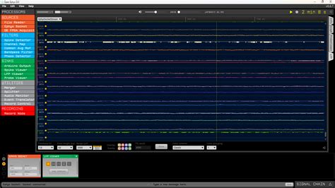 Visualizing Data In The Open Ephys Gui