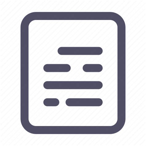 Paper Document Icon Download On Iconfinder On Iconfinder
