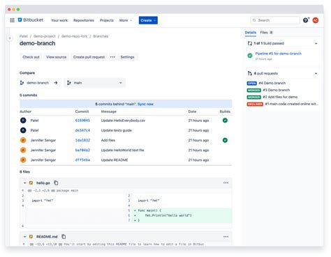Introducing Bitbuckets Redesigned Branch Page Inside Atlassian